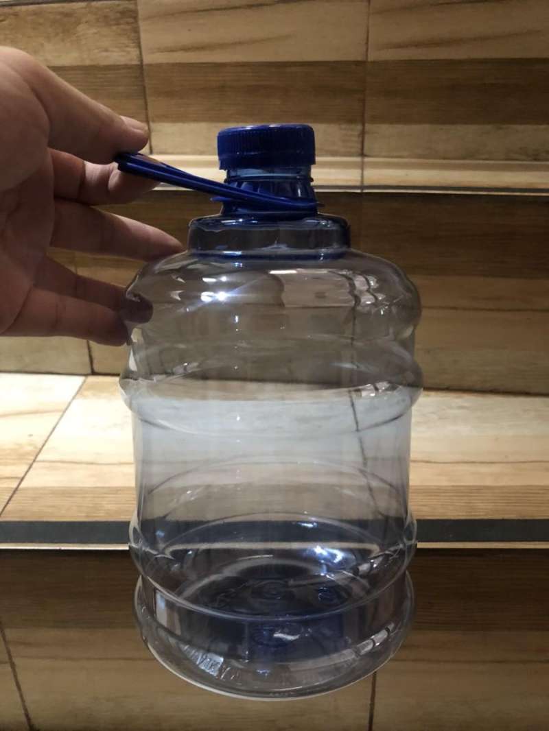 Jual galon mini tempat air minum portable transparan kecil unik lucu ...