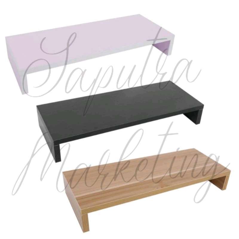 Jual Meja Monitor/stand Tempat Duduk Monitor/meja Serbaguna Kayu Jati ...