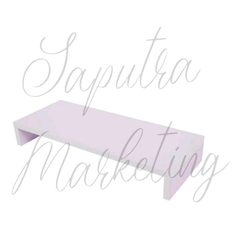 Jual Meja Monitor/stand Tempat Duduk Monitor/meja Serbaguna Kayu Jati ...