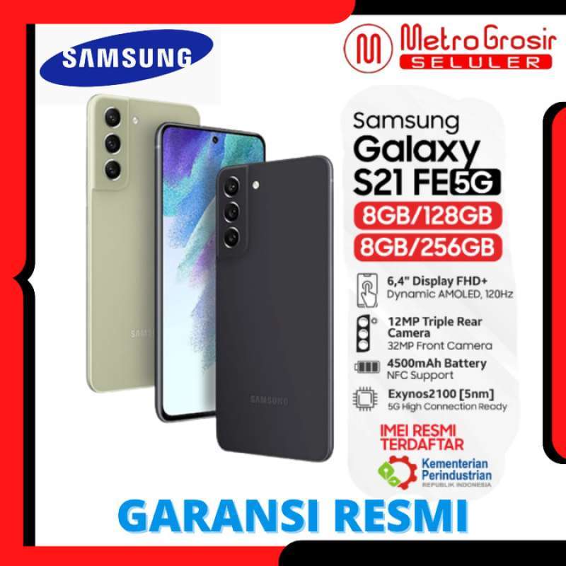 Jual Samsung Galaxy S21 FE 5G 256GB 128GB New SEIN Original Samsung S21 ...