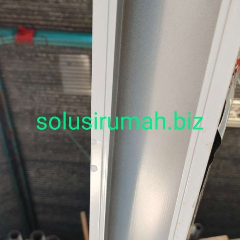 Jual Per10cm Kanal C Aluminium 3 Inch Putih Kusen Openback Open Back Di ...