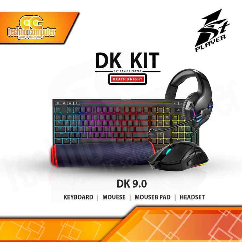 Jual 1st Player DK 9.0 Death Knight Kit RGB Gaming Combo Set / 1st Player Keyboard Gaming Set di ...