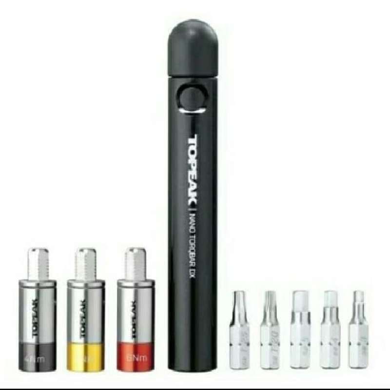 Jual NANO TORQBAR DX 4Nm 5Nm 6Nm - KUNCI TORSI KOMPONEN CARBON TOPEAK di Seller Kayumas Bike ...