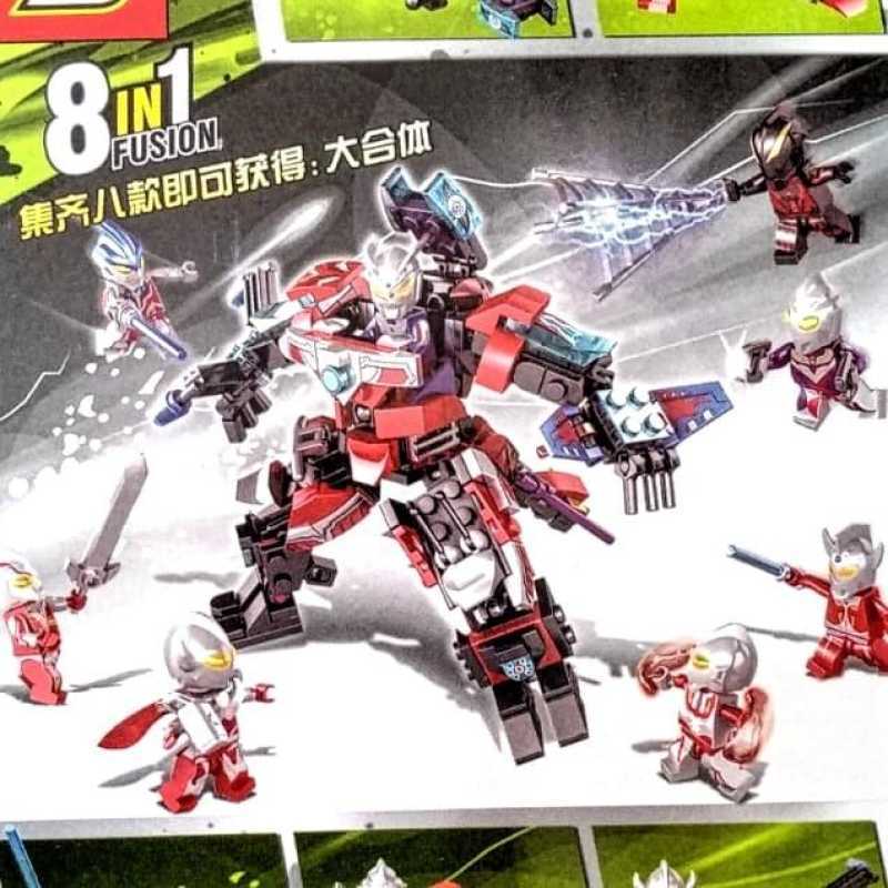 Jual 8IN1 LEGO S ULTRAMAN UNIVERSE - MAINAN SUPER HERO BRICK ACTION ...