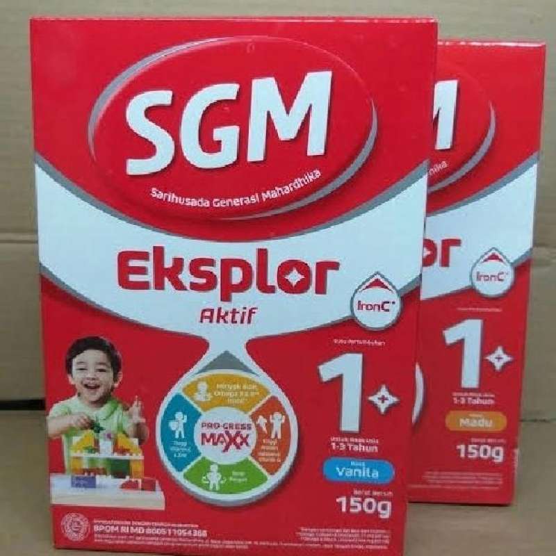 Jual Susu Sgm 1+ Eksplor Vanila Dan Madu 150gr - 150gr - Vanila Di ...