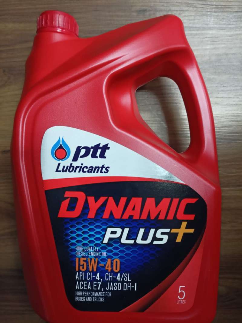 Promo Oli Mobil Diesel Ptt Dynamic Plus 15w-40 Ci-4 5l 66618 Diskon 1% ...