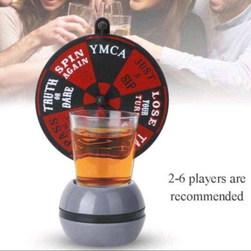 Jual Rubikcube Wheel of Shots Drinking Game Bar Party Turntable ...