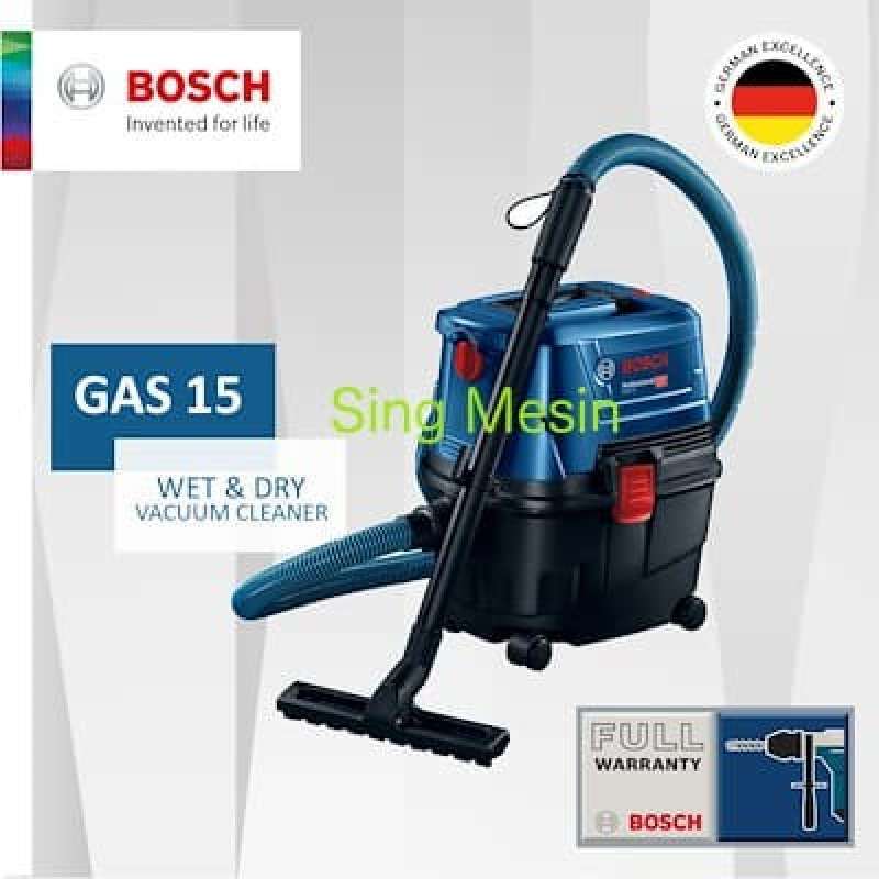 Jual Bosch GAS 15 Vacuum Cleaner Basah dan Kering di Seller Sing Mesin ...