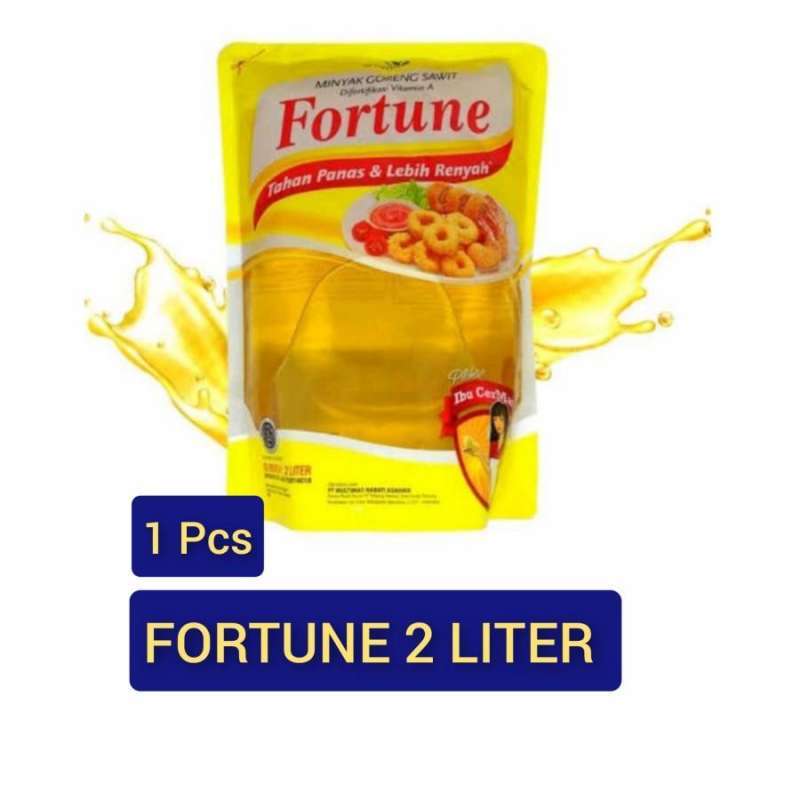 Jual Fortune minyak goreng 2Liter Pouch di Seller swecaribawa Olshop ...