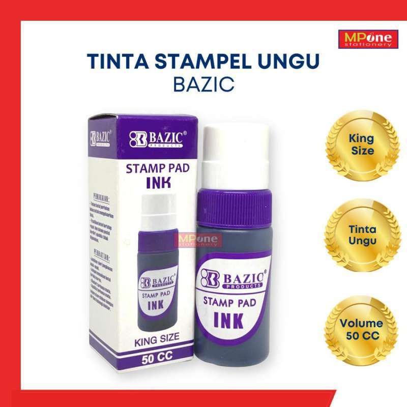 Jual Tinta Stamp Ungu / Refill Tinta Stampel Ungu / Tinta Stamp Pad ...