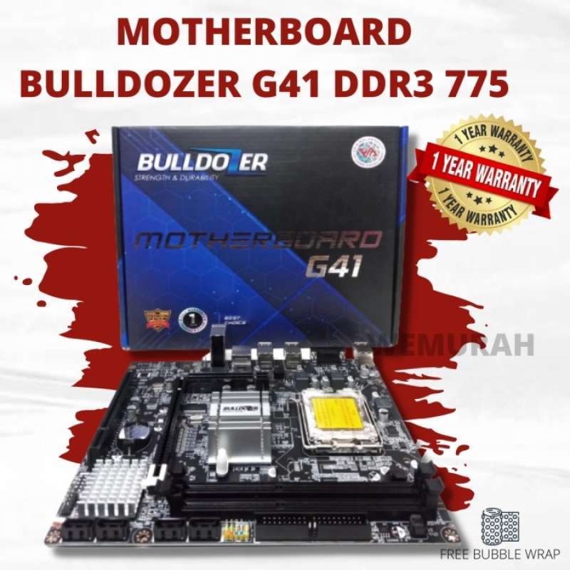 Promo Motherboard Bulldozer G41 Ddr3 Socket 775 - Mainboard Bulldozer ...