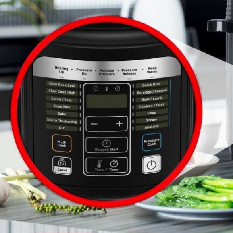 Jual Tefal Home Chef Smart Cy601 - Pressure Cooker / Slow Cooker ...