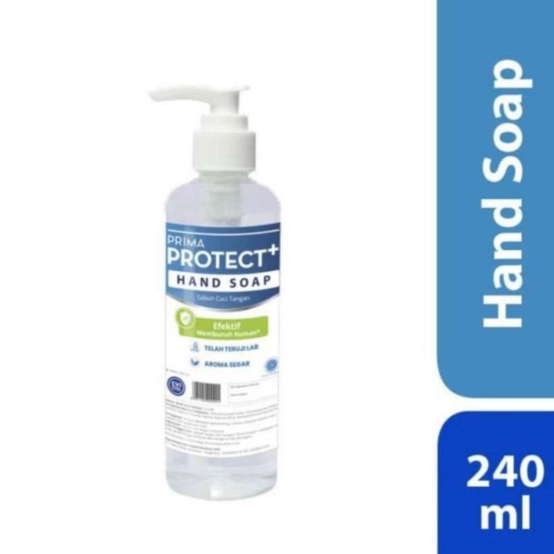 Jual Hand soap / Prima Protect+ Hand Soap 240ml/ORIGINAL/Sabun Cuci ...