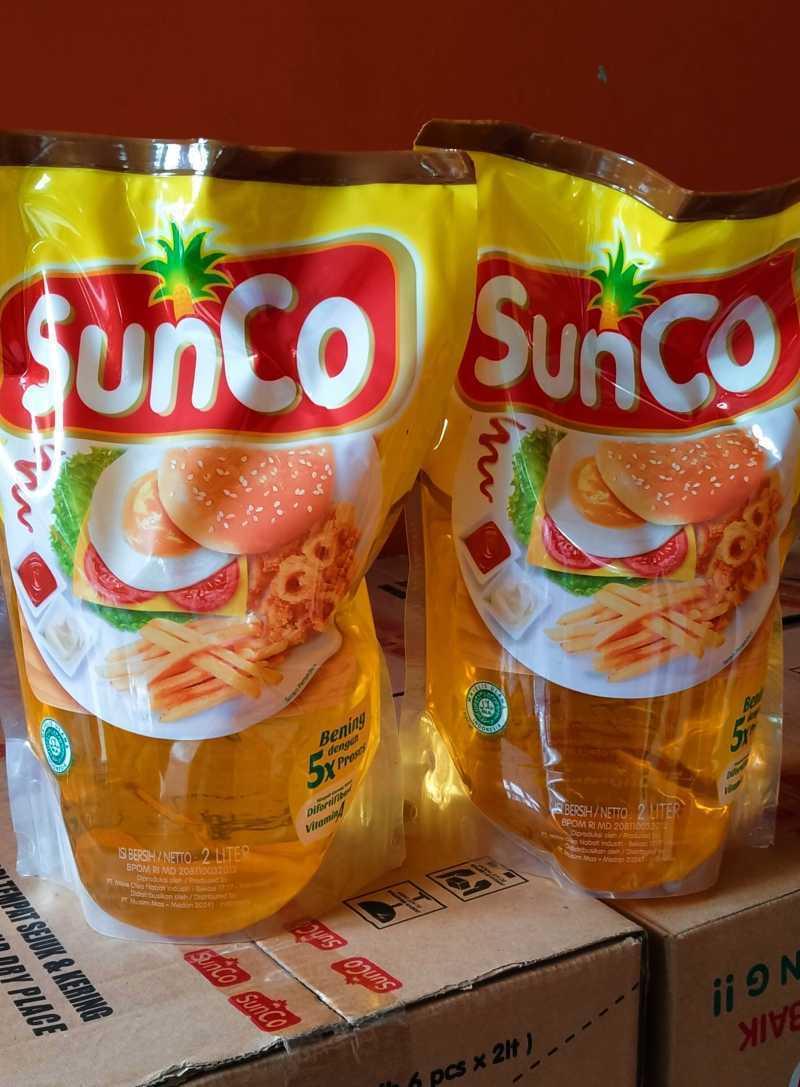 Promo Sunco 2 Liter 1dus Sunco - Minyak Goreng Isi 1 Karton 6 Pcs ...
