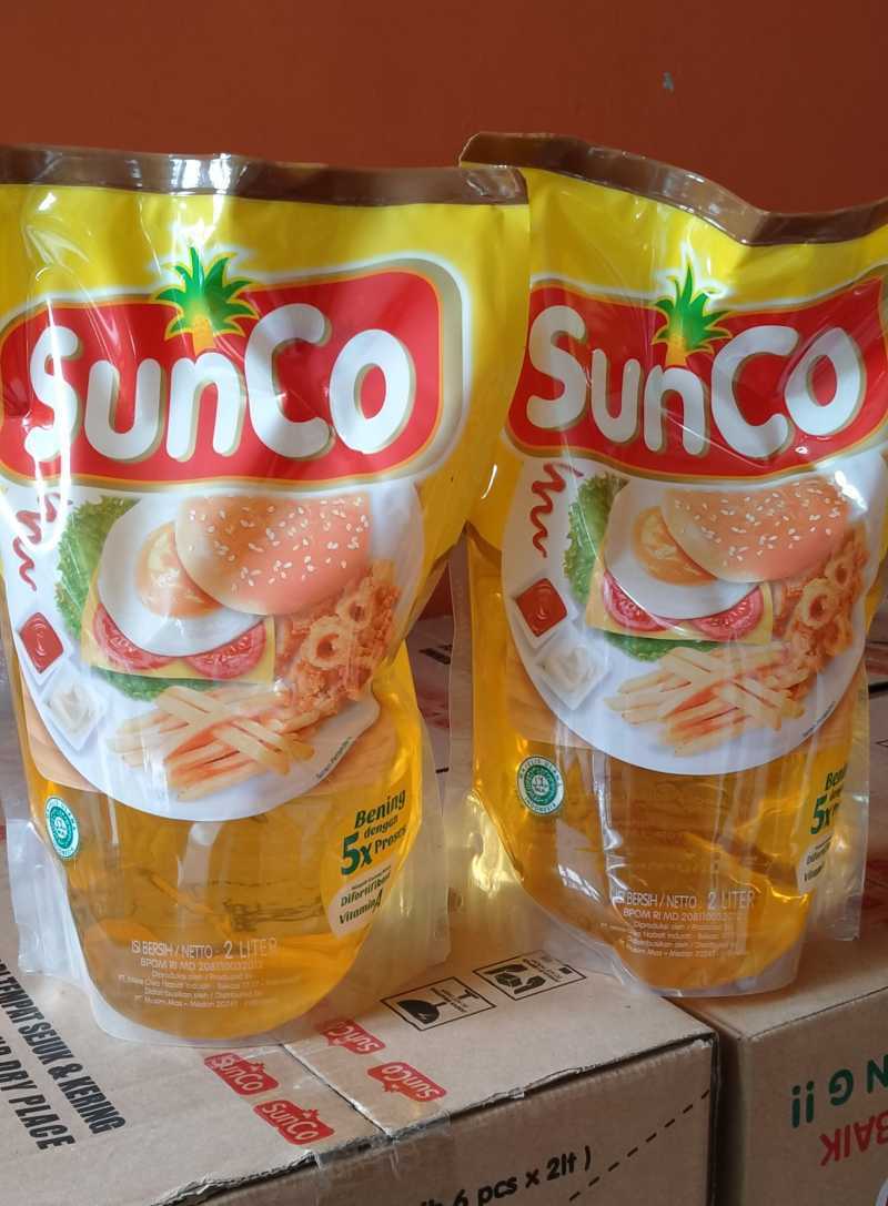 Promo Sunco 2 Liter 1dus Sunco - Minyak Goreng Isi 1 Karton 6 Pcs ...