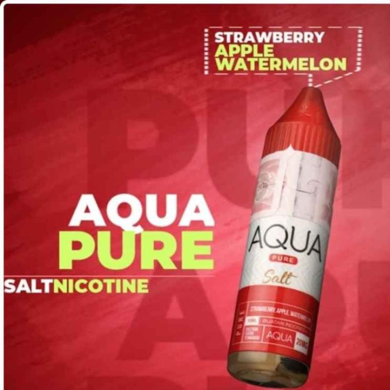 Jual Aqua Pure Salt Nic 9Naga 15Ml -Premium Liquid Aqua Pure Salt Nic ...