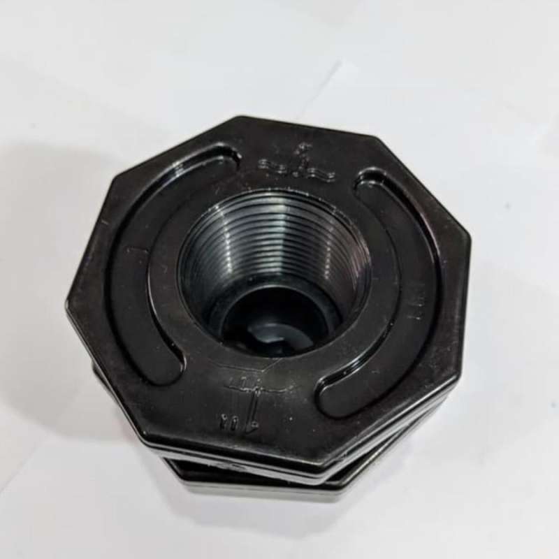 Jual Bulk Head 3/4 Inch Pvc Pinguin Flock Ring 0.75 Inch Vlok Ring 3/4 ...