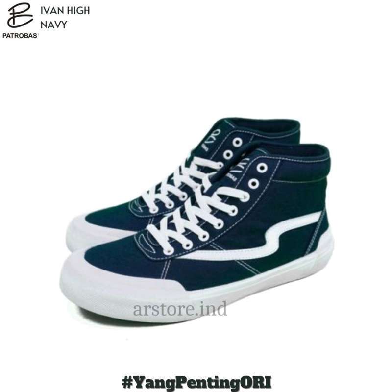 Jual Sepatu Patrobas Equip High Black White Original di Seller Arstore ...