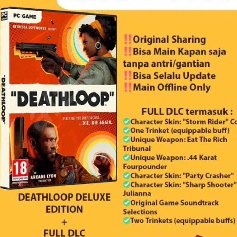 Jual Deathloop Deluxe Edition Pc Original Di Seller A2onlineshop - Tugu Utara, Kota Jakarta ...