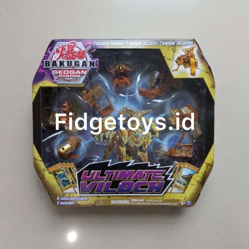 Jual Bakugan Geogan Rising Ultimate Viloch, 7-in-1 Exclusive di Seller ...