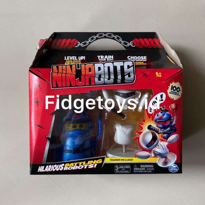 Jual Ninja Bots Hilarious Battling Robots di Seller fidgetoys.id ...