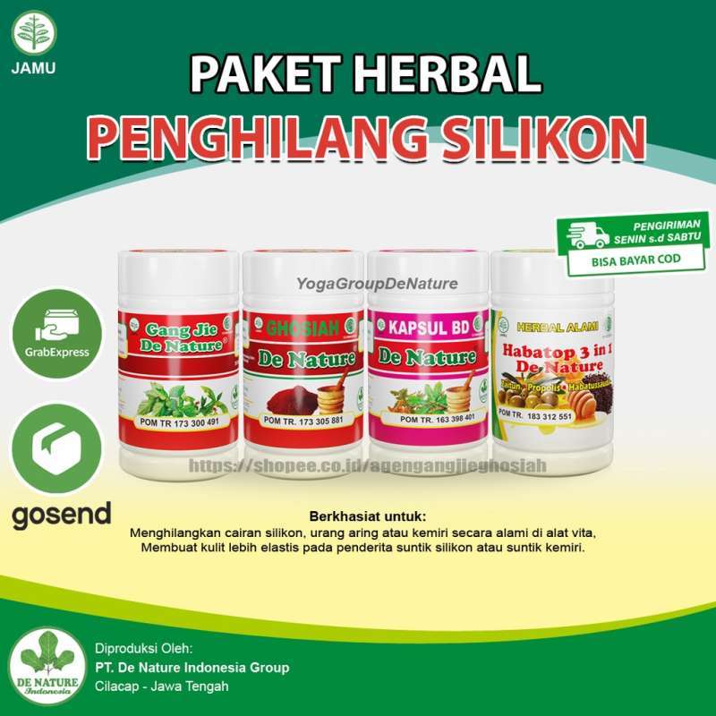 Jual Ini Nama Obat Hilangkan Racun Suntik Silikon - Minyak KemirI Pada ...