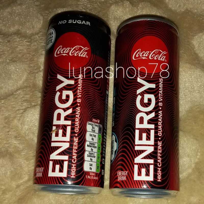 Jual Minuman CocaCola Coca Cola Energy energy drink no / with sugar 250ml di Seller AToZphere ...