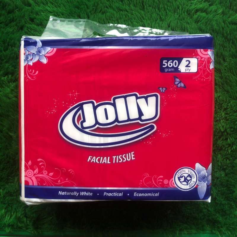 Jual Tissue Jolly Facial 560 Gram Tisu Wajah Tissu Besar Halus Di ...