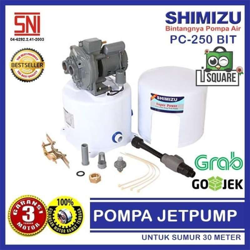 Jual Pompa Jet Pump SHIMIZU PC 250 BIT / PC-250 BIT (Garansi SHIMIZU) di Seller iSquare ...