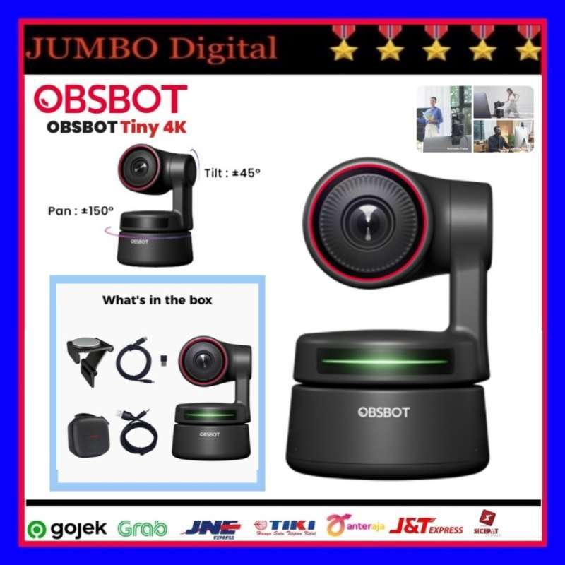 Jual OBSBOT Tiny 4K AI-Powered PTZ Webcam Smart di Seller BintangBaru898 - Kota Jakarta Selatan ...