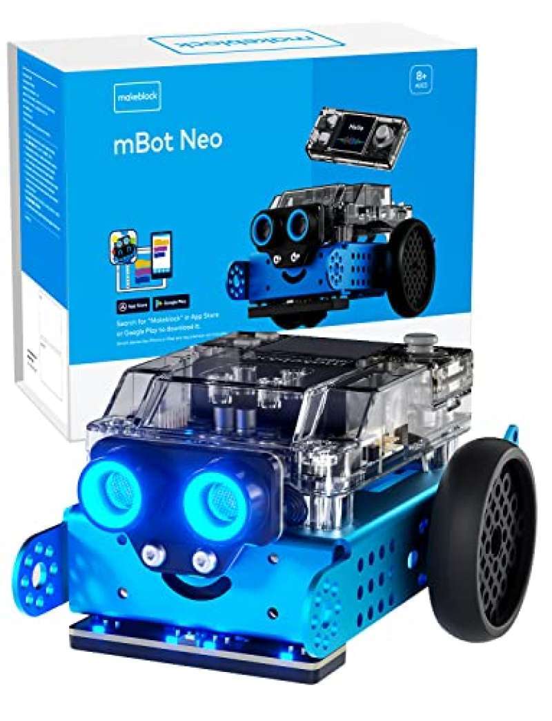 Promo Makeblock mBot Neo STEM Projects for Kids Ages 8-12, [Upgraded ...