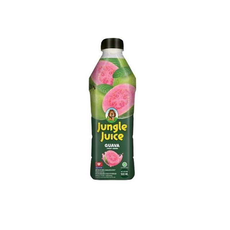 Jual JUNGLE JUICE PINK GUAVA BOTTLE 500 ML di Seller FRESTIVE ...