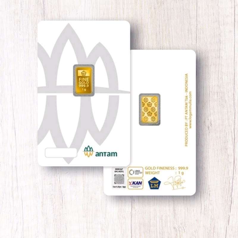 Jual Logam Mulia Emas Antam 1gr - Certieye Di Seller Ynvrs.id ...