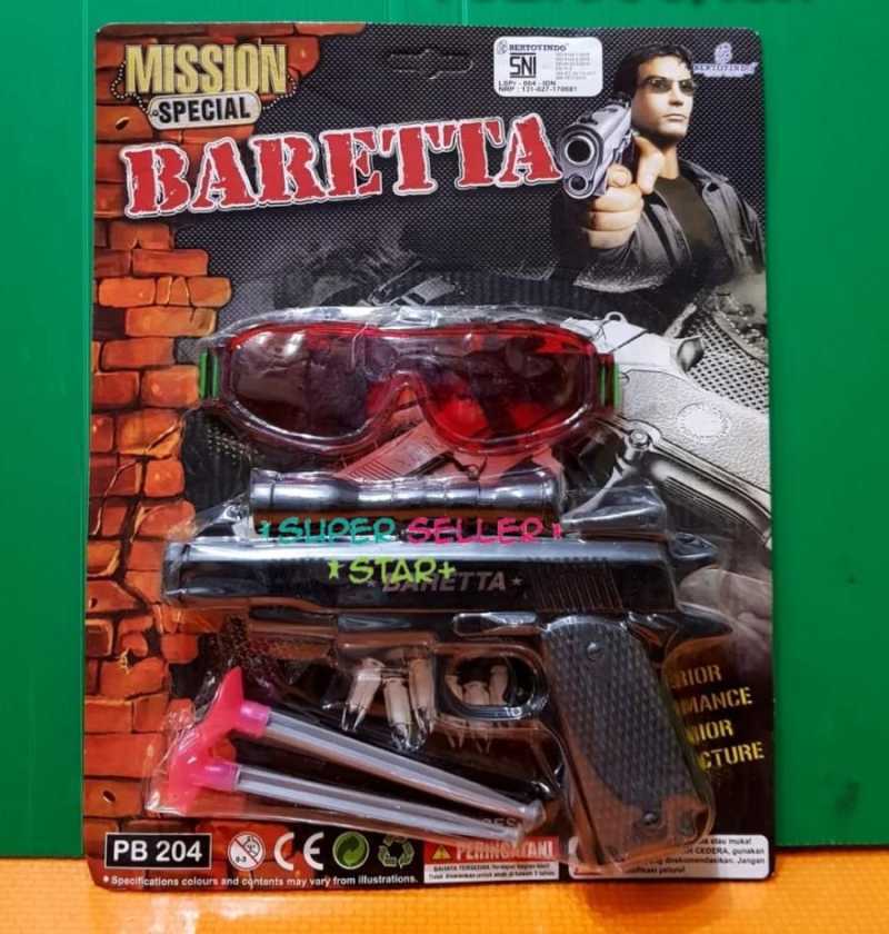 Promo MAINAN ANAK LAKI LAKI PISTOL MISSION SPECIAL BARETTA ADA KACAMATA ... Promo MAINAN ANAK LAKI LAKI PISTOL MISSION SPECIAL BARETTA ADA KACAMATA ...