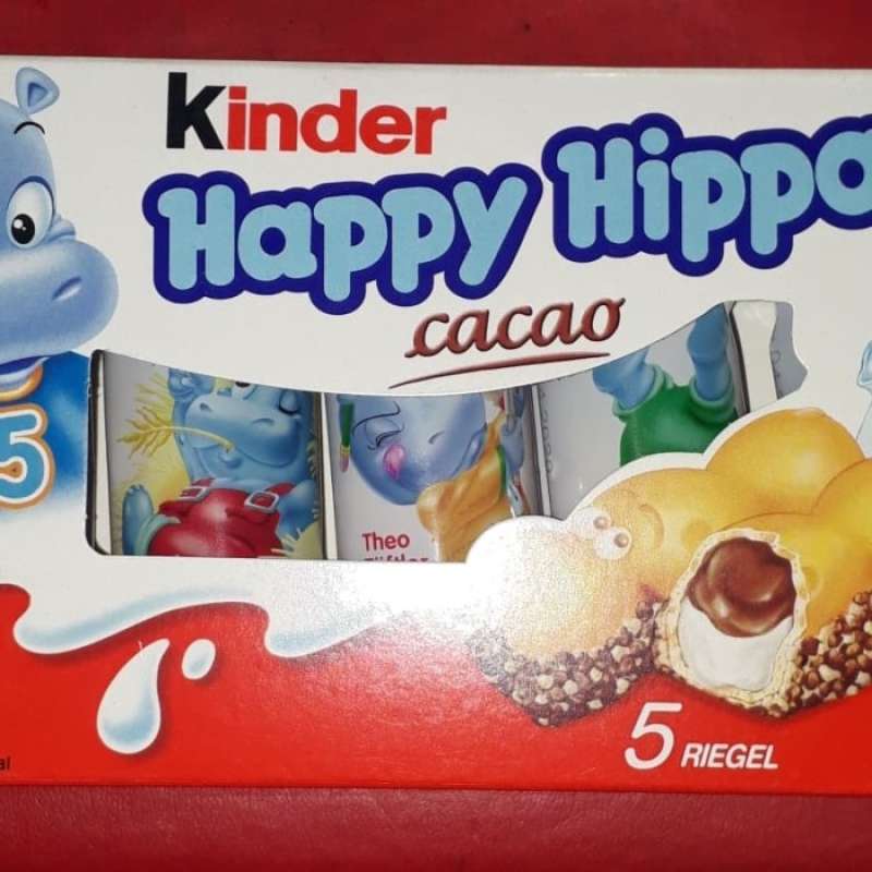 Jual Kinder Happy Hippo cacao 5x20.7g di Seller AToZphere - Pandau Hulu ...