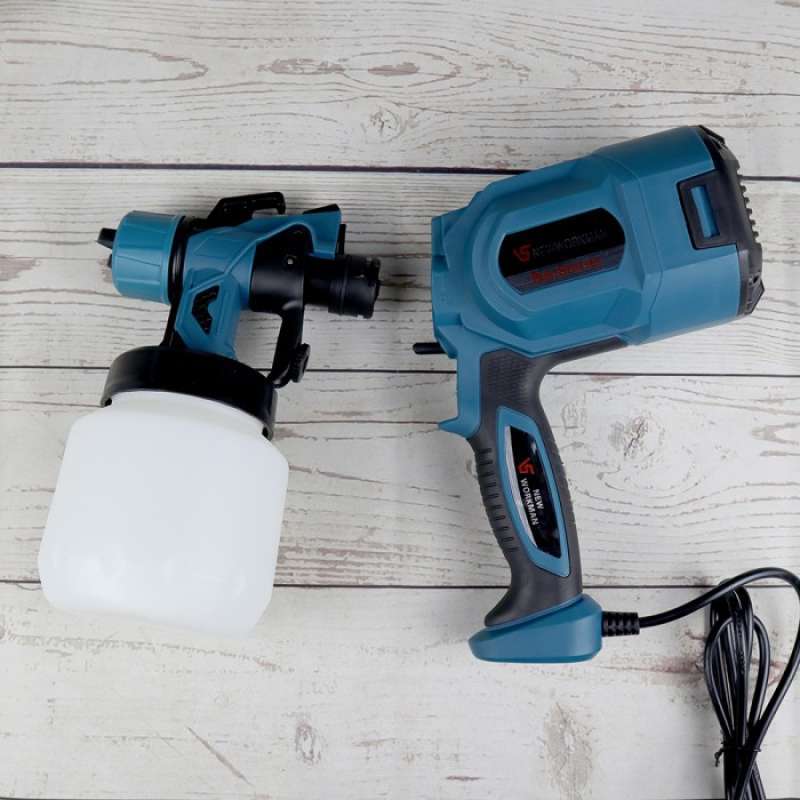 Jual SEMPROT CAT ELECTRIC SPRAY GUN 900ML 650W WITH 3 NOZZLE - CN-5000 ...