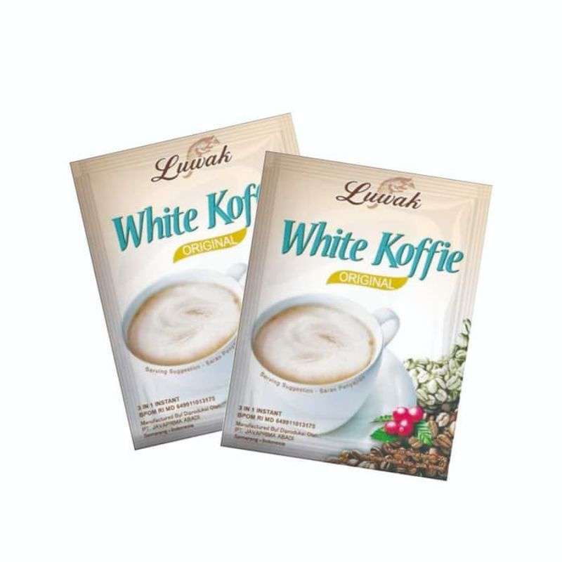 Jual Kopi Luwak White Koffie Rasa Original [renteng | 10 Sachet X 20 G ...