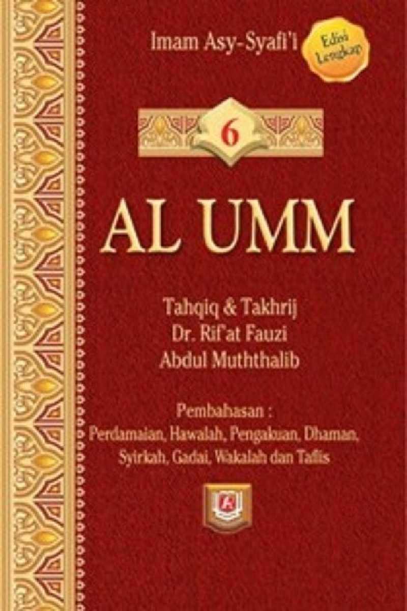 Jual Buku Al-Umm Imam Asy-Syafii Jilid 6 di Seller Toko Muslim Bantul ...