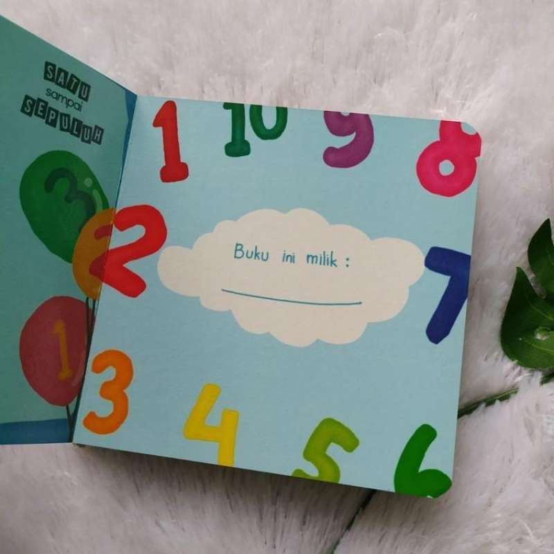 Jual Buku Anak Boardbook Satu Sampai Sepuluh Mengenal Angka Di Seller ...