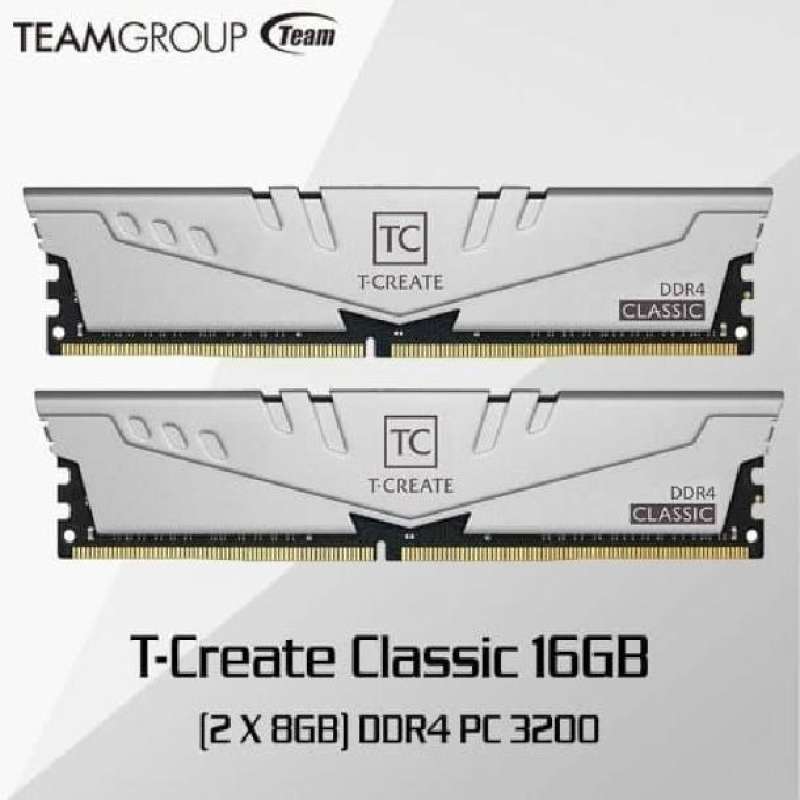 Jual Ram Team Group T-create Classic Ddr4 16gb (2x8) 3200mhz - Ram ...