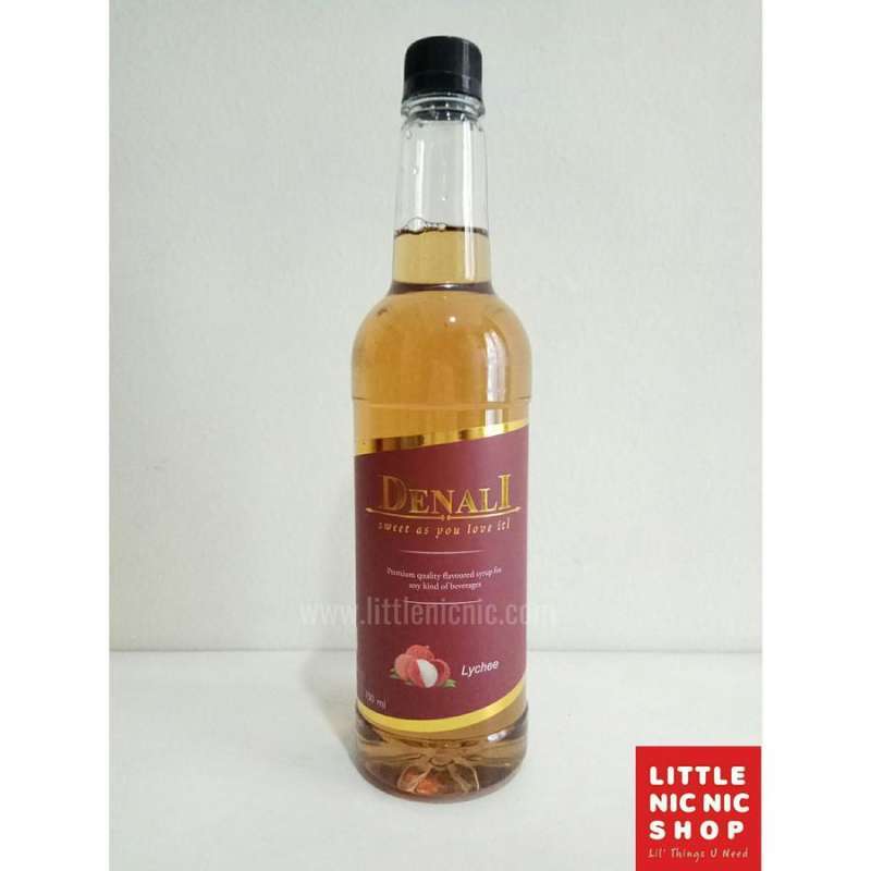 Jual Sirup Denali Lychee Flavoured Syrup Minuman Cafe Di Seller Little ...