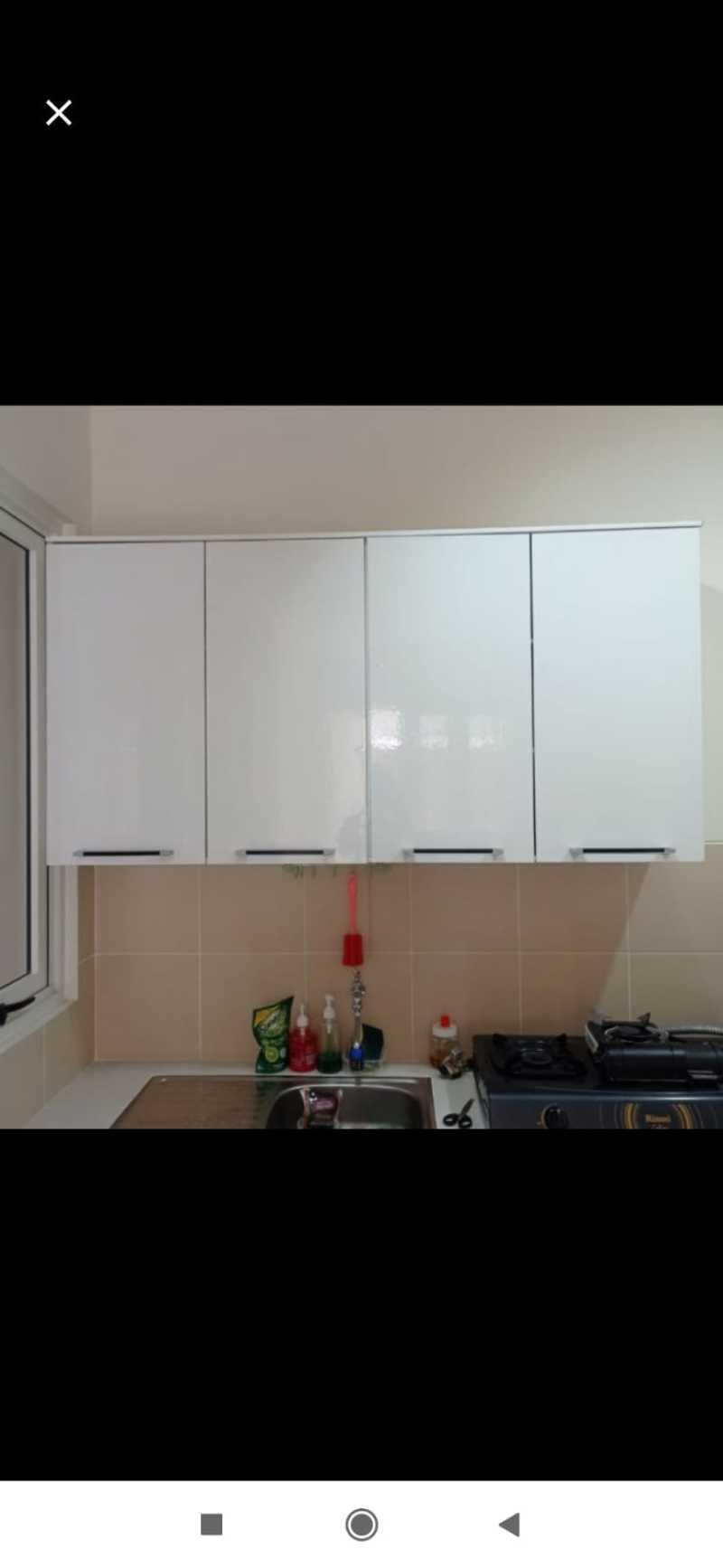 Jual RAK PIRING LEMARI GANTUNG DAPUR KITCHEN SET ATAS MINIMALIS ...