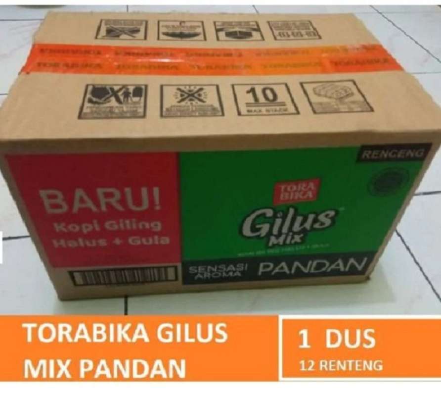 Jual TORABIKA Gilus Mix GULA AREN [1 Dus/ 12 Renteng x 10 sachet] di ...