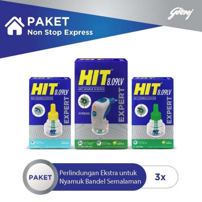 Jual Hit - Paket Non Stop Xpress Obat Nyamuk Elektrik - Bunuh Nyamuk ...