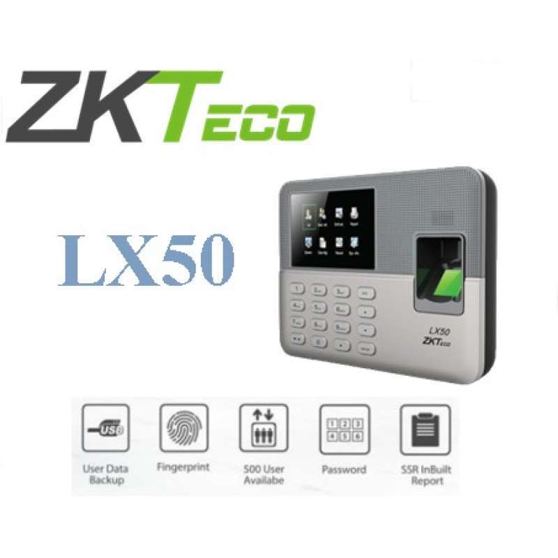 Jual ZKTeco LX50 Mesin Absensi Biometrik Fingerprint di Seller M.N_Medan - Sidorejo Hilir, Kota ...
