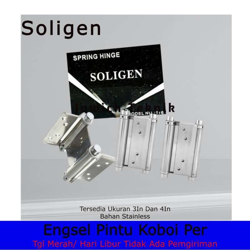 Jual Engsel Per Stainless Pintu Koboi 2 Arah Bolak Balik Koboy Sepasang ...