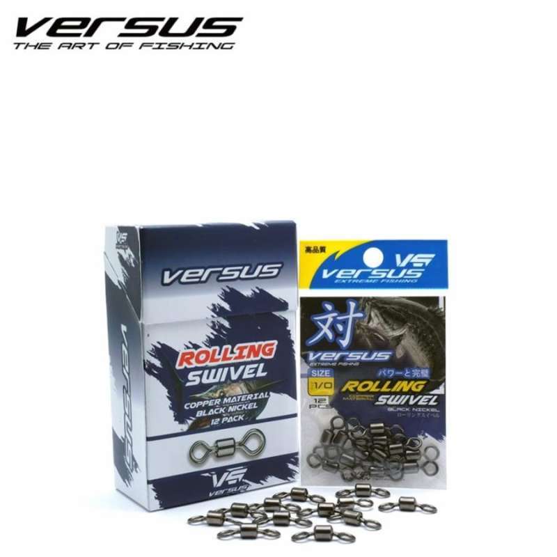 Jual Rolling Swivel Versus Kili Kili Swivel Pancing Pilihan No 1 Sampai ...