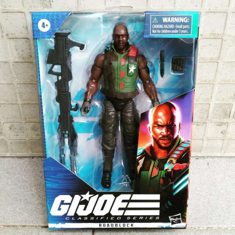 Jual HASBRO GIJOE CLASSIFIED SERIES ROADBLOCK GI-JOE VARIANT COLOR ...