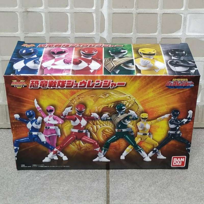 Jual BANDAI SHODO MIGHTY MORPHIN POWER RANGERS MMPR ZYURANGER SHO-DO ...