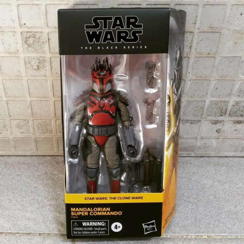 Jual HASBRO STAR WARS BLACK SERIES MANDALORIAN SUPER COMMANDO CLONE ...